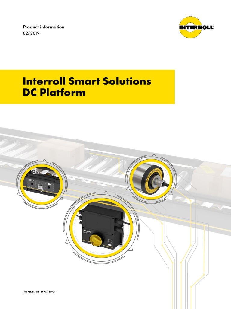 Interroll Smart Solutions DC Platform: Product Information | PDF ...