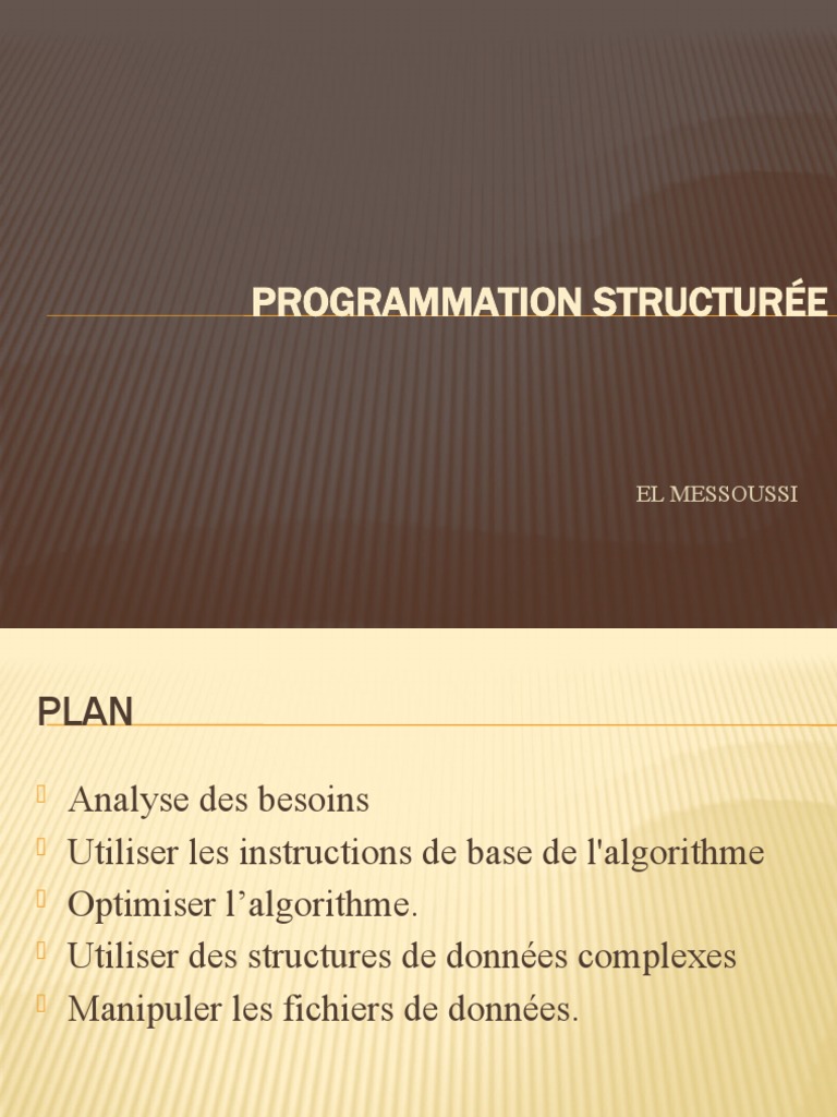 Algorithmiques | PDF | Langage de programmation | Programmation informatique