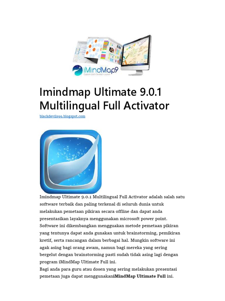 Imindmap Ultimate 9.0.1 Multilingual Full Activator | PDF | Bisnis | Komputer