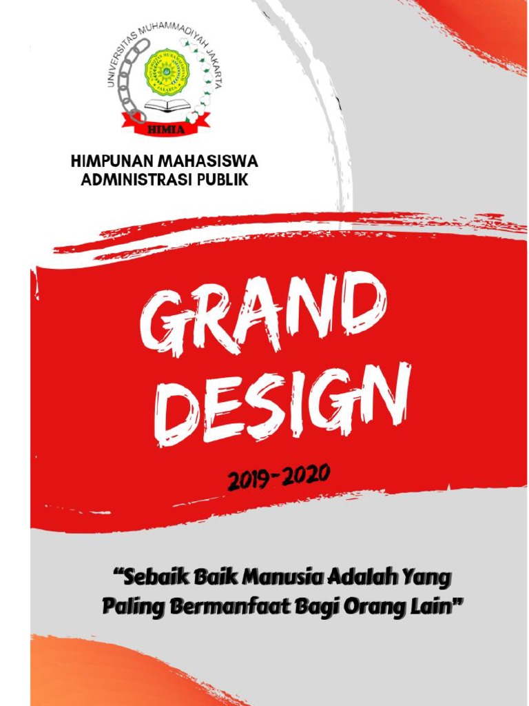 Grand Design HIMIA Administrasi Publik | PDF | Ilmu Sosial