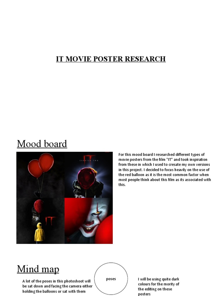 It Movie Poster | PDF