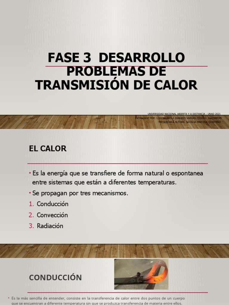 Fase 3 Desarrollo Problemas de Transmisión de Calor | Descargar gratis PDF | Transferencia de ...