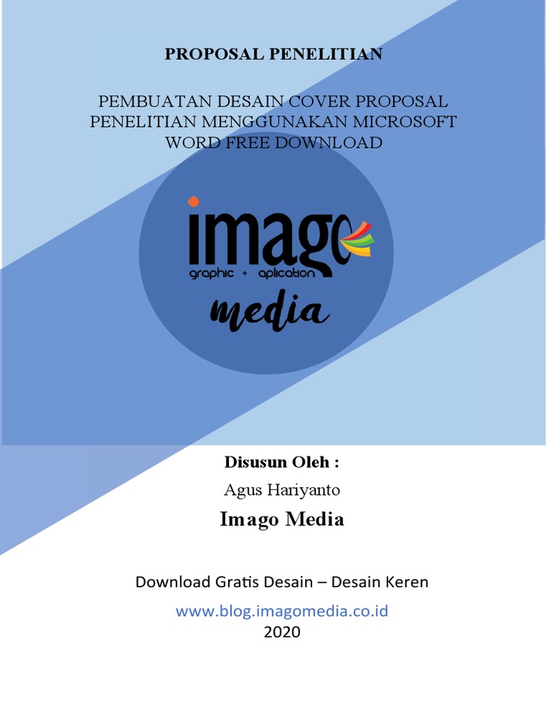 Desain Cover Proposal Penelitian Gratis | PDF