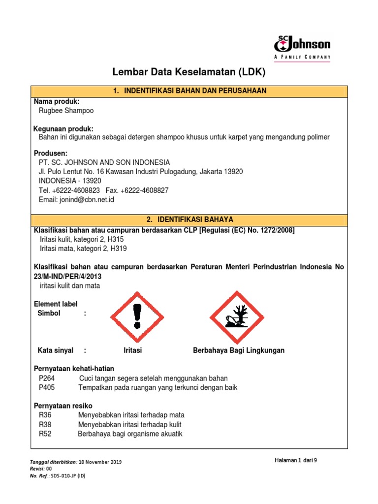 Rugbee Shampoo (ID) | PDF