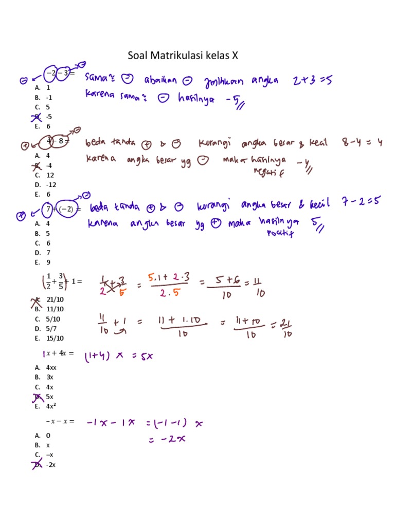 Soal Pretest | PDF