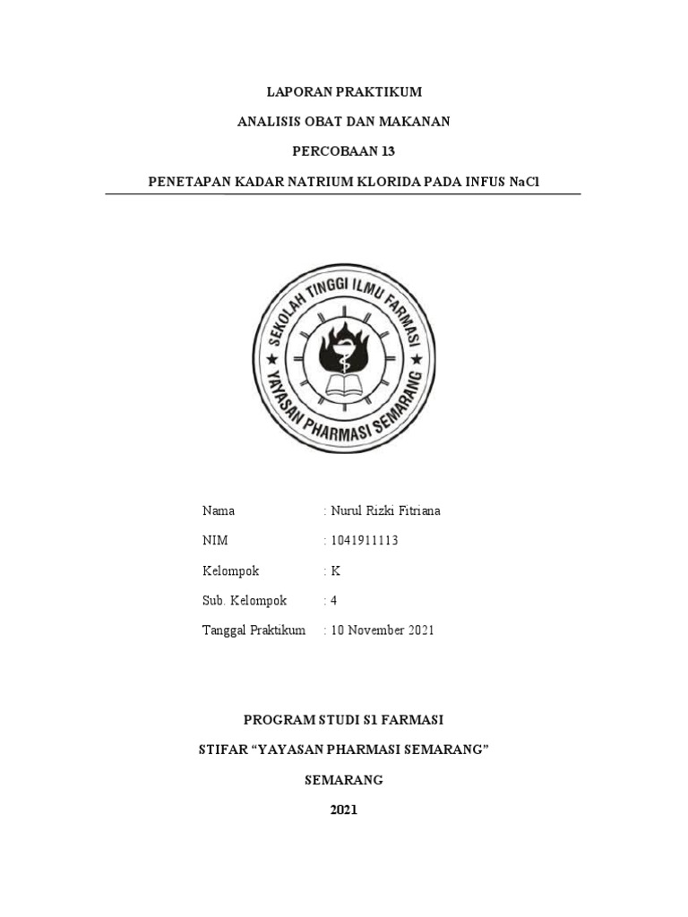 Laporan Resmi | PDF
