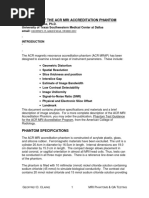 ACR QC Guidelines For Ultrasound | PDF | Medical Ultrasound