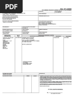 Bill of Landing Evergreen Line | PDF | Cargo | Bill Of Lading