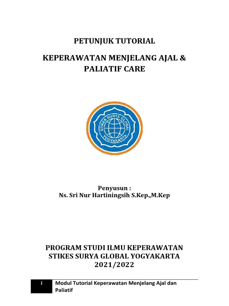 Modul Tutorial Paliatif 2122 | PDF