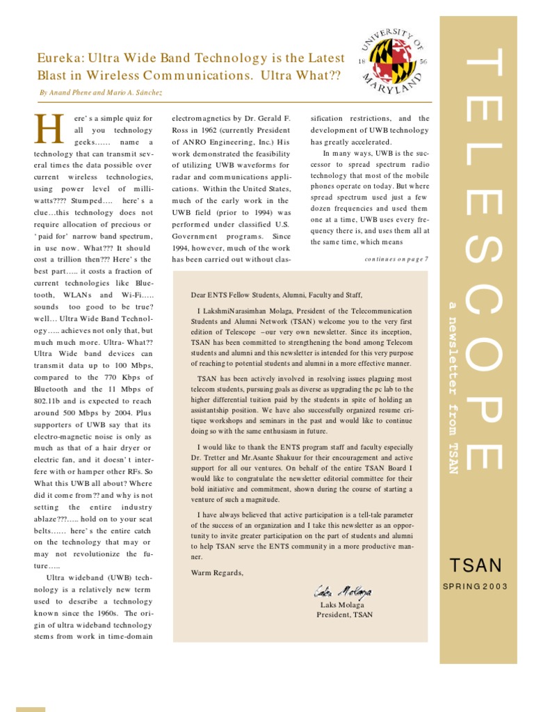 UWB | PDF | Ultra Wideband | Telecommunications