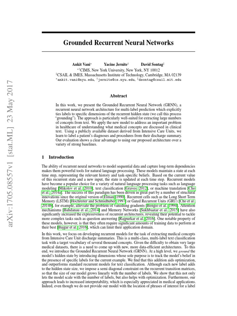 Grounded Recurrent Neural Networks | PDF | Receiver Operating Characteristic | Artificial Neural ...