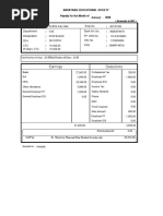 Sample of Pay Slip | PDF | Government Finances | Taxes