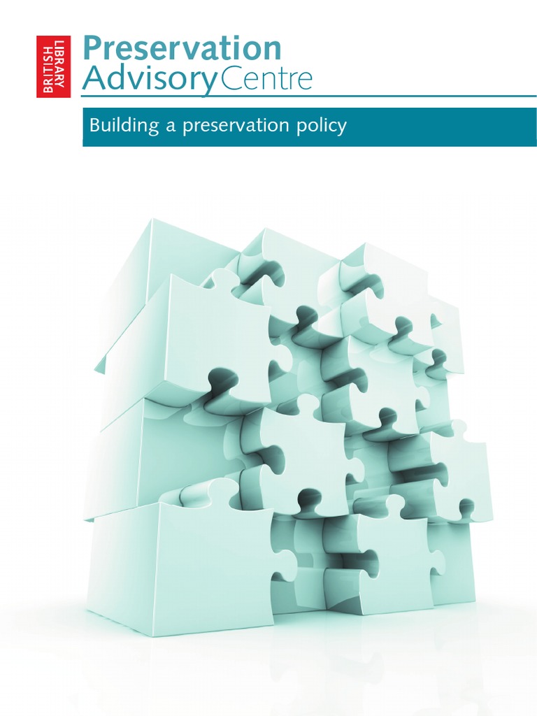 Building A Preservation Policy | PDF | Preservation (Library And ...