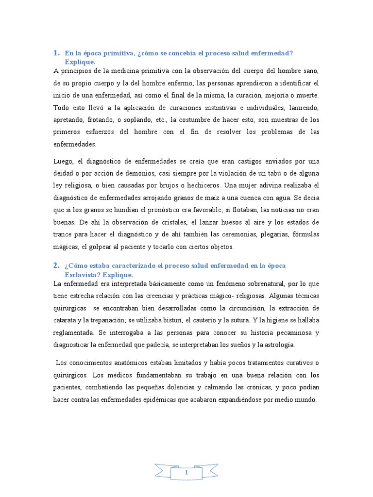 Salud y Sociedad (Época Primitiva) | PDF | Medicina | Cirugía