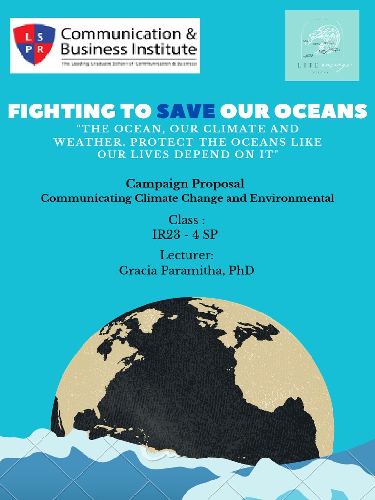 Campaign Proposal Group 2 | PDF | Climate Change | Sea