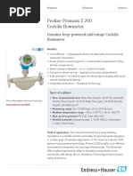 Endress-Hauser Proline Promag H 100 5H1B EN | PDF