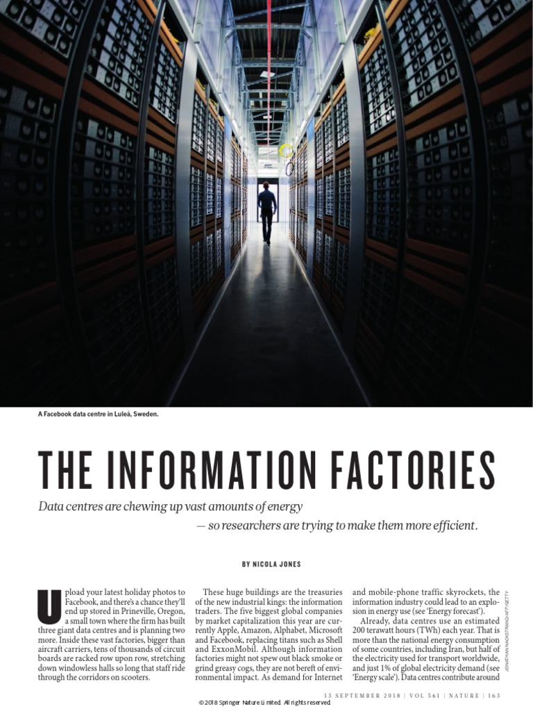 Information Factories | PDF | Data Center | Cryptocurrency