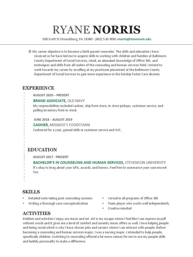 Updated Resume | PDF | Career & Growth | Self-Improvement