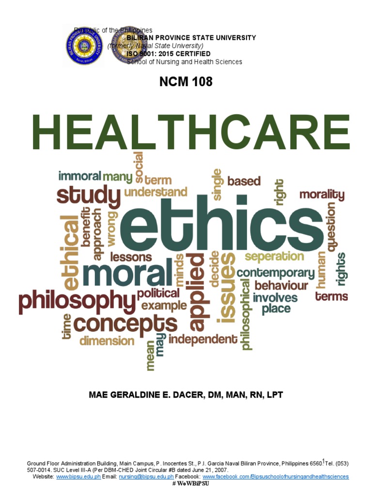 NCM 108 Module 2021 | PDF | Nursing | Bioethics