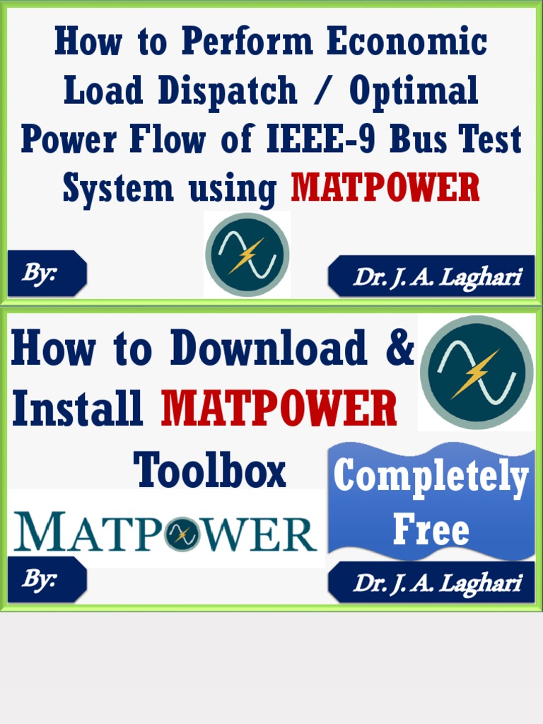 Load Economic Dispatch IEEE-9 Bus MATPOWER | PDF | Computing | Electric Power Transmission