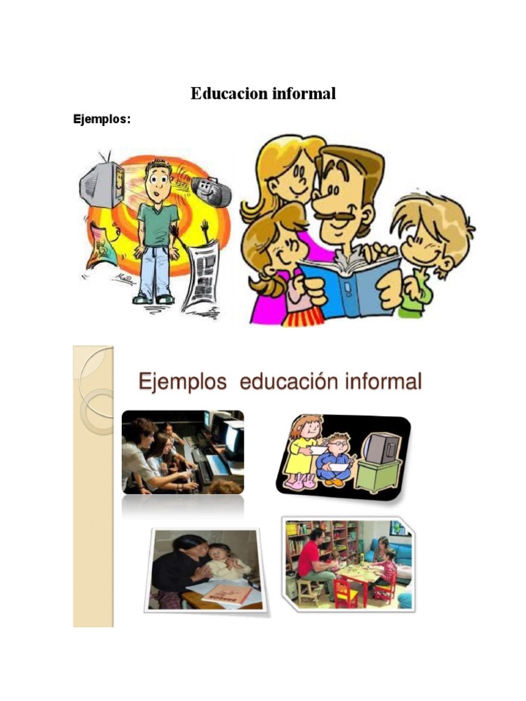 Educacion Informal | PDF