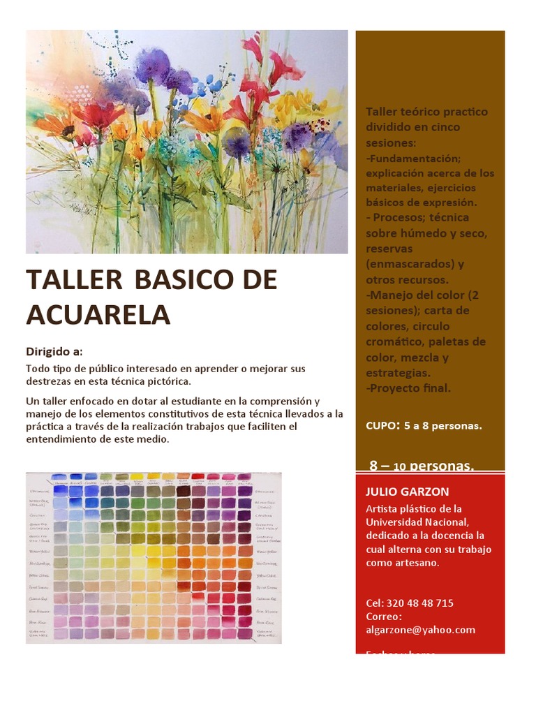 Acuarela | PDF | Pinturas | Pintura con acuarelas