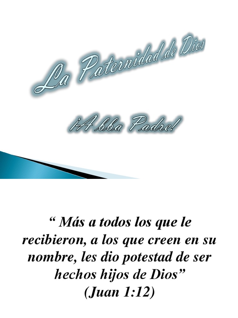 Presentacion Abba Padre | PDF