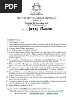 Bmo1 2025 | PDF | Mathematics