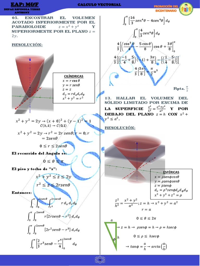 Integral Triple | PDF | Integral | Álgebra