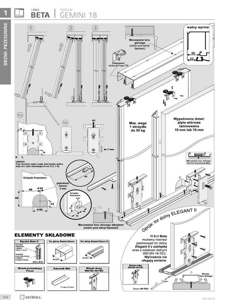 Instrukcja Gemini 18 Linia Alfa | PDF