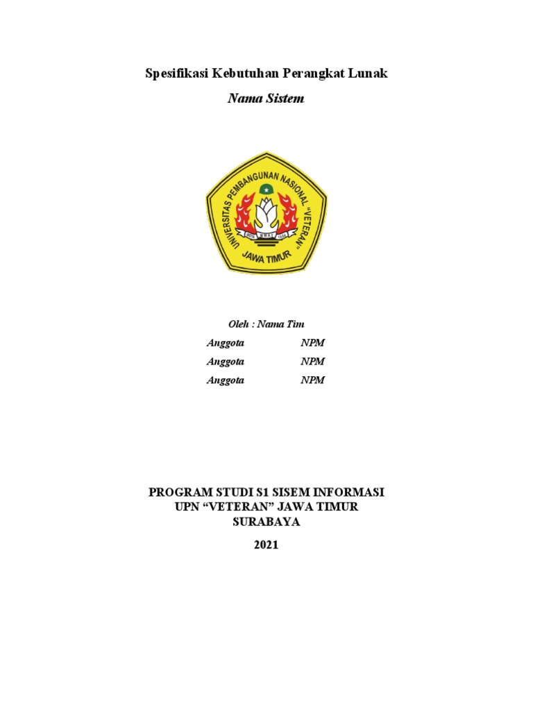 Template SKPL | PDF | Bisnis | Komputer