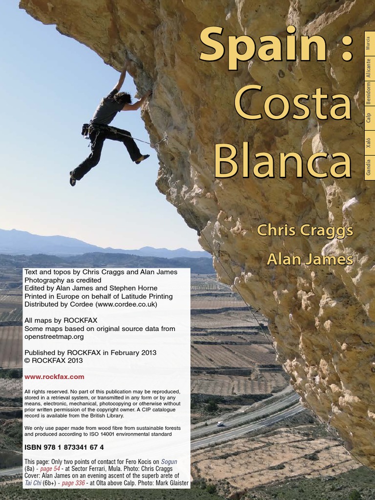 Costa Blanca: Chris Craggs Alan James | PDF | Online And Offline