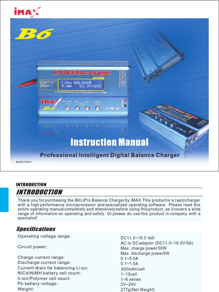 Imax B6 | PDF