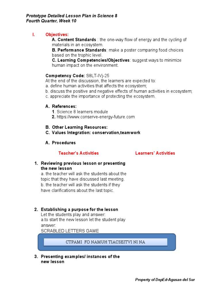 Human Impact Ecosystem | PDF | Learning | Teachers