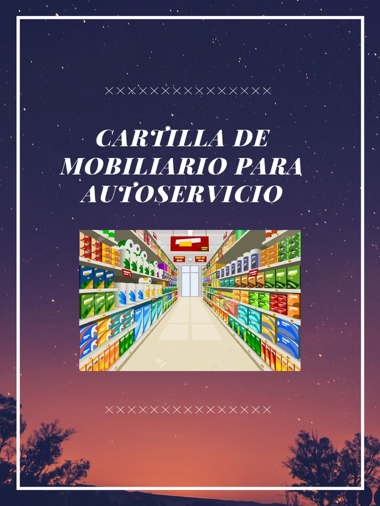 Cartilla de Mobiliario para Autoservicio | PDF | Supermercado | Mueble