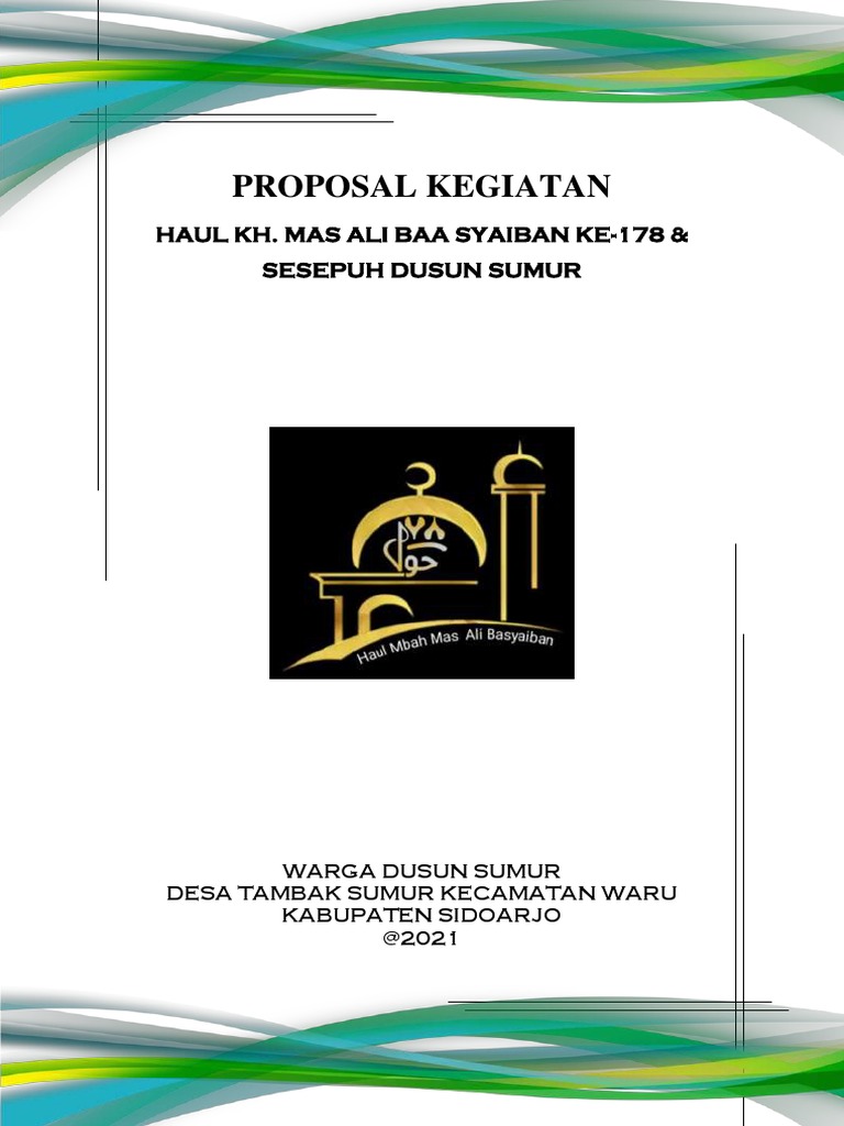 Contoh Proposal Haul 2021 | PDF