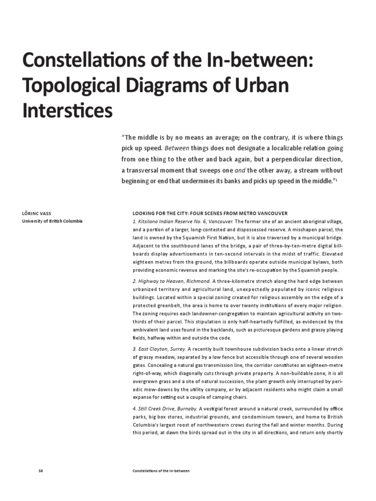 Vass - 2015 - Constellations of The In-Between - Topological Diagrams ...