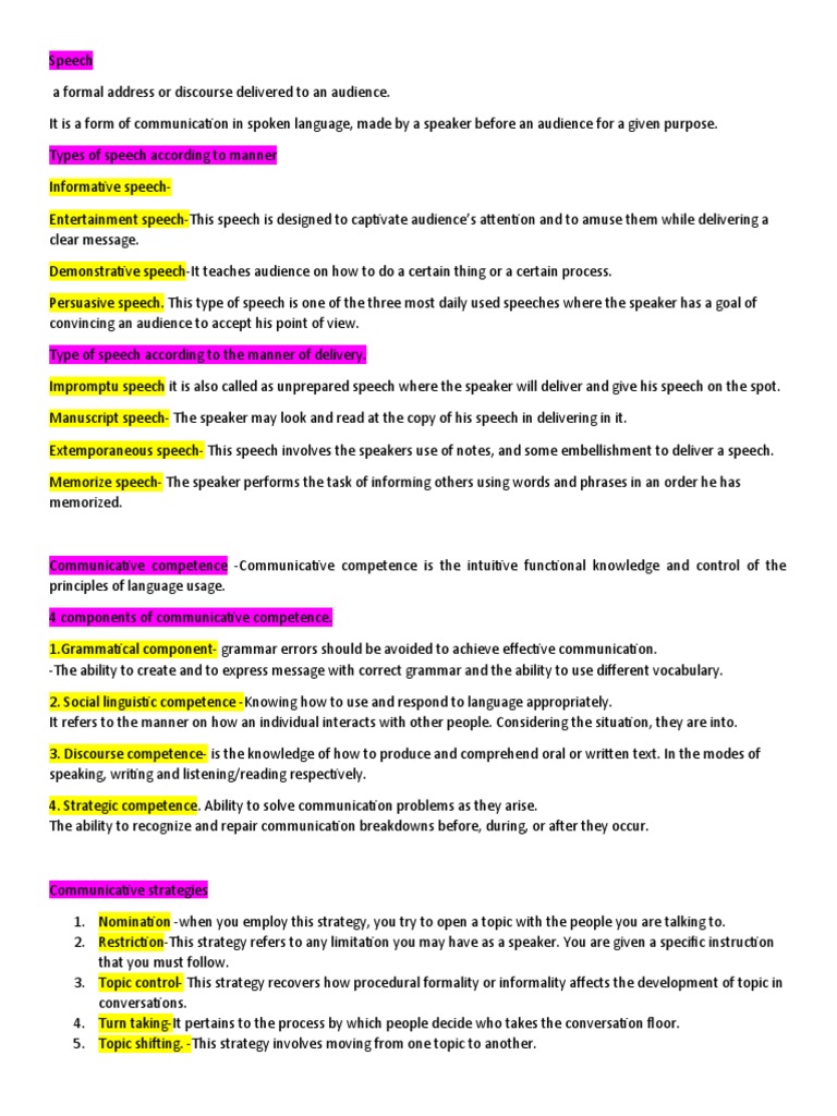 Speech GD GD | PDF | Speech | Conversation