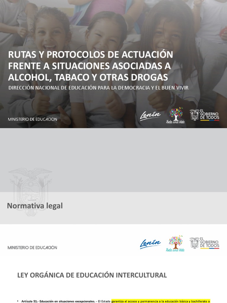 Ruta y Protocolo Drogas Emergencia Final | PDF | Drogas | Despachador de drogas