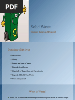 Introduction To Solid Waste Management | PDF | Municipal Solid Waste ...