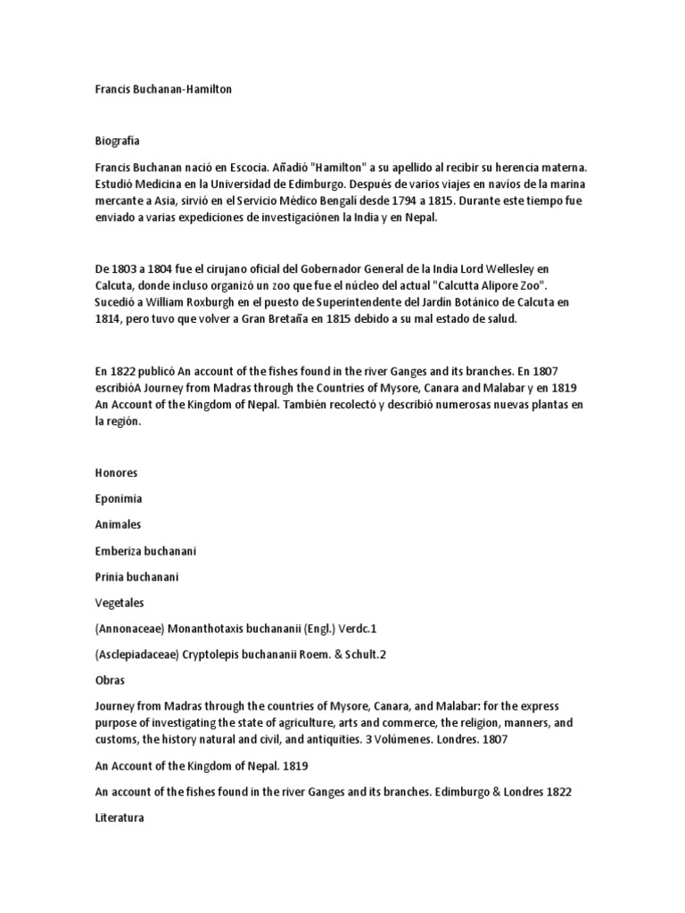 04 Francis Buchanan-Hamilton | PDF