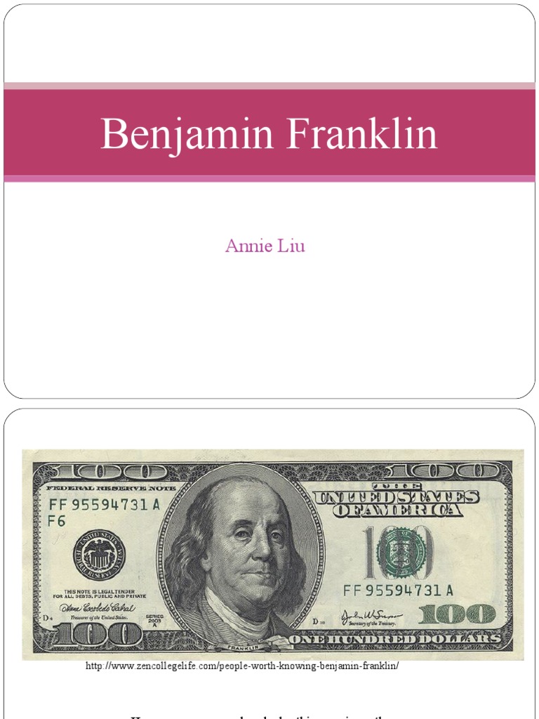 Overview of Benjamin Franklin's Impact | PDF | History