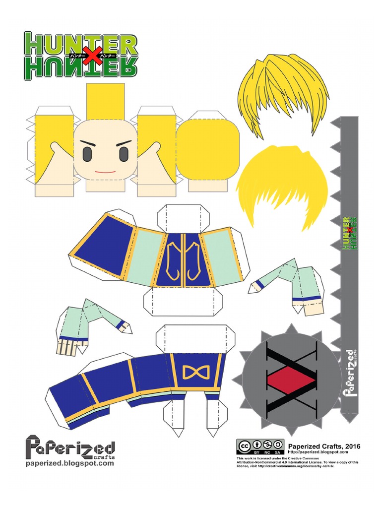 Hunter X Hunter - Kurapika Paperized | PDF