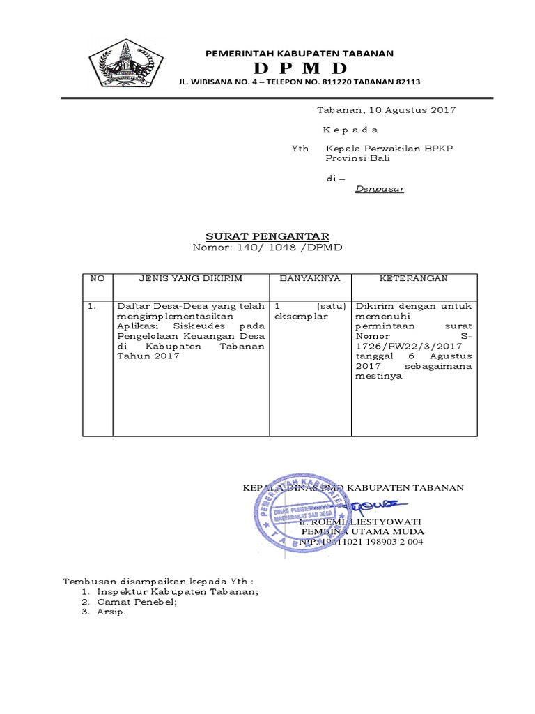 Desa Siskeudes Di Kabupaten Tabanan | PDF Desa Siskeudes Di Kabupaten Tabanan | PDF