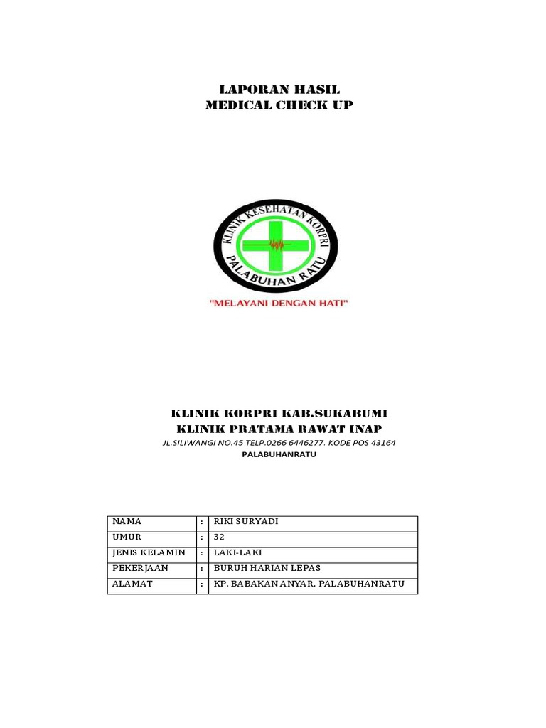 Laporan Hasil Mcu | PDF