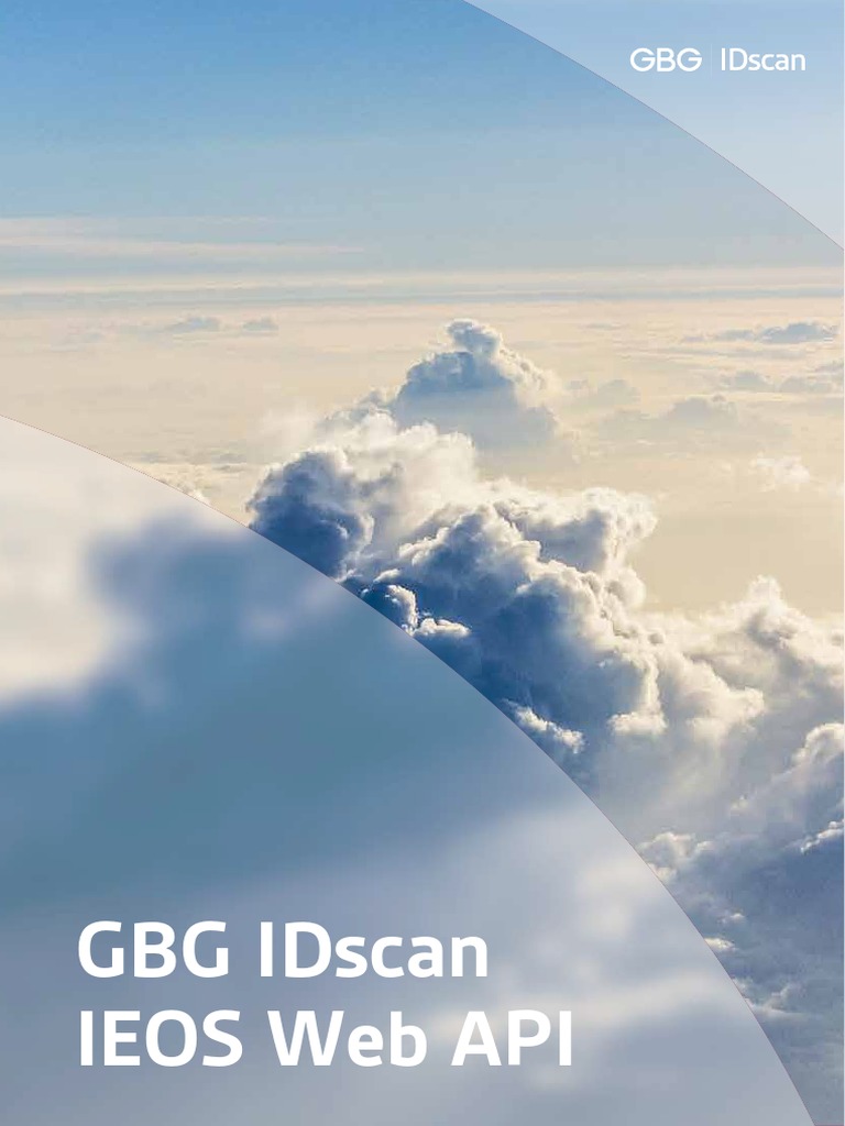 GBG Idscan Ieos Web API v4 | PDF | Identity Document | Boolean Data Type