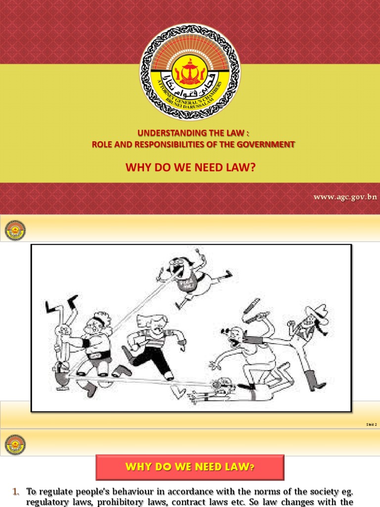 Why Do We We Need Law | PDF | Crimes | Crime & Violence