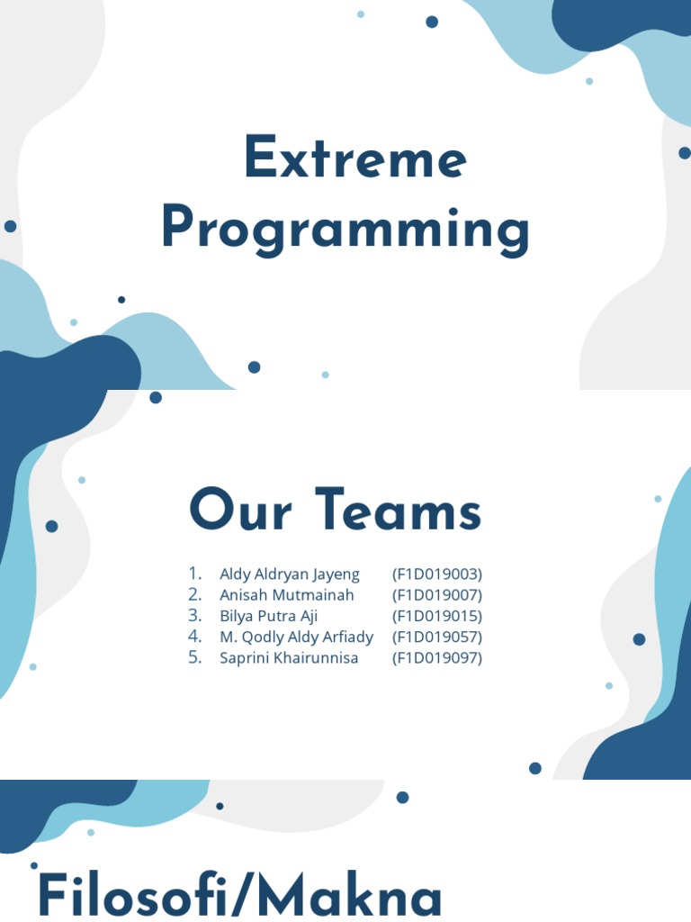 TUGAS PPL - Extreme Programming | PDF TUGAS PPL - Extreme Programming | PDF