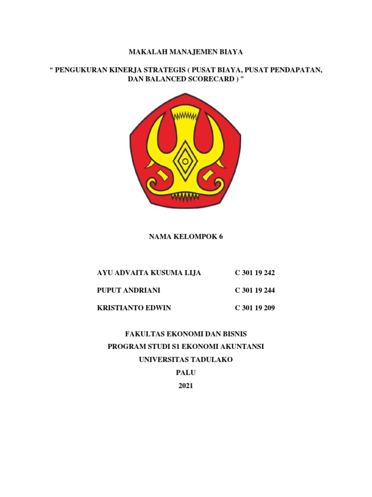MAKALAH MANAJEMEN BIAYA KEL 6-Dikonversi | PDF