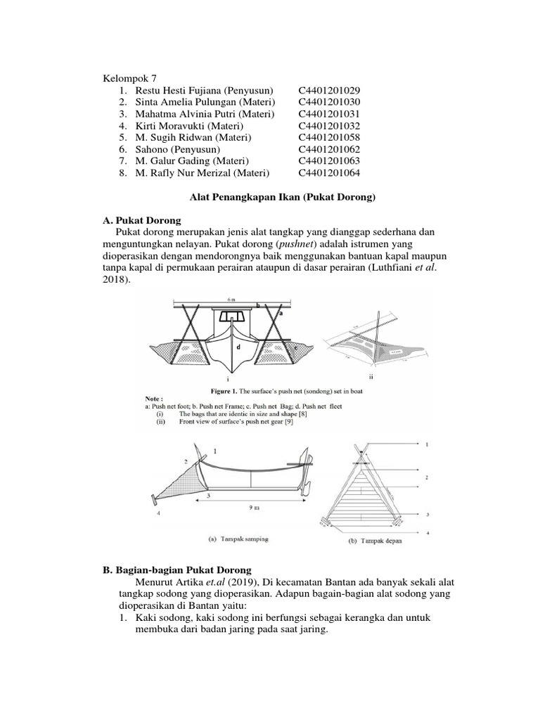 Alat Penangkap Ikan Pukat Dorong | PDF